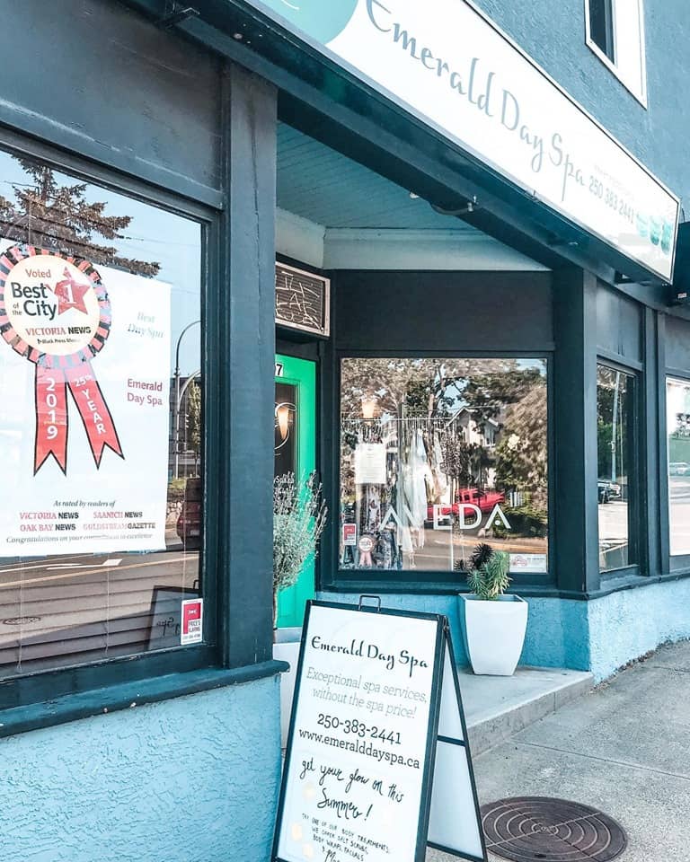 Spa door is OPEN... - Emerald Day Spa