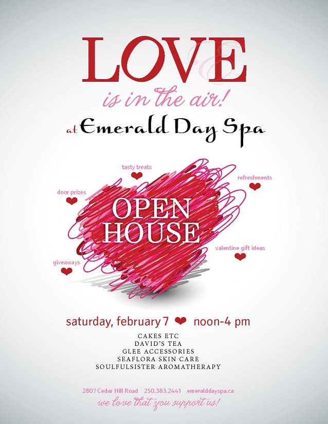 Emerald Day Spa Valentine Open House - Emerald Day Spa